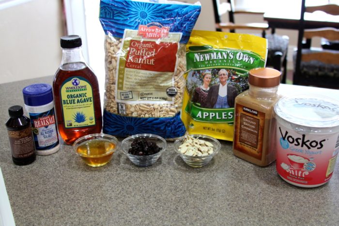 Apple Cranberry Granola - Cooking With Ruthie