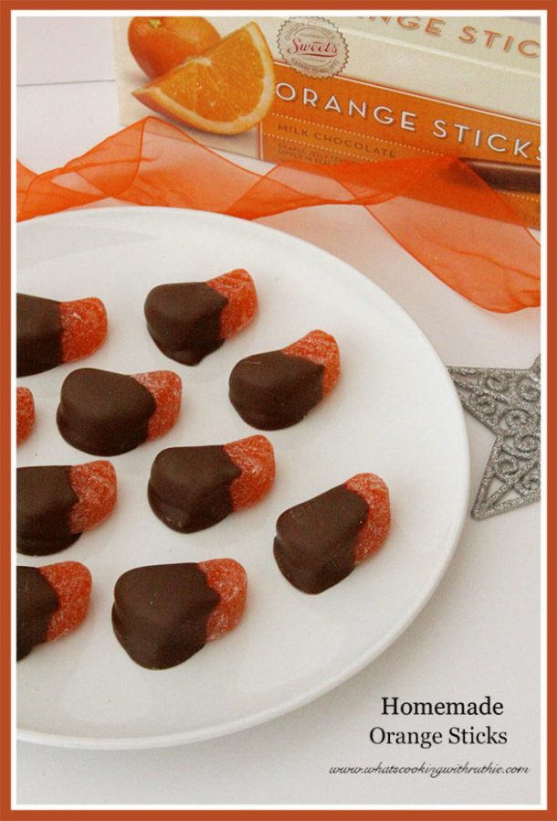 Homemade Orange Sticks - Cooking With Ruthie