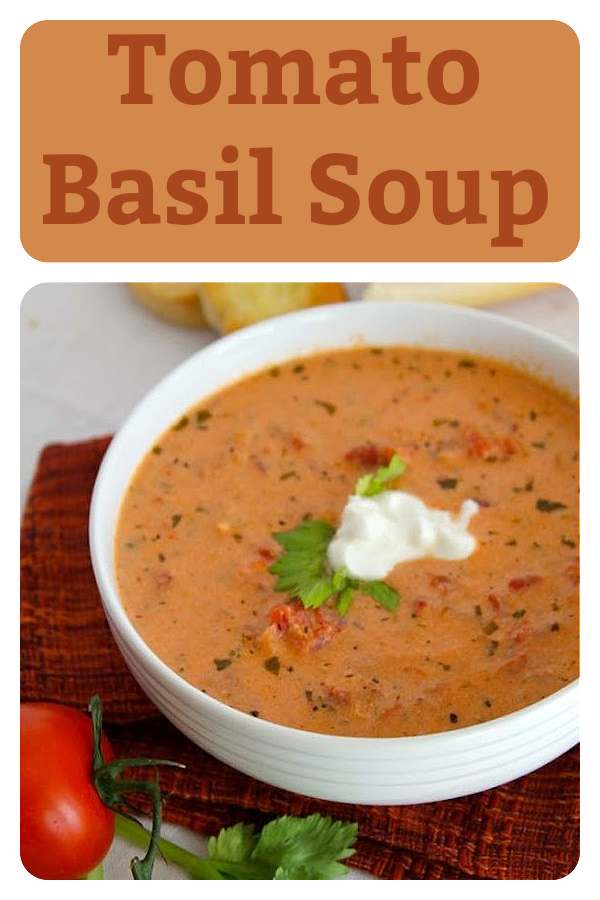 Tomato Basil Soup Recipe - Cooking With Ruthie