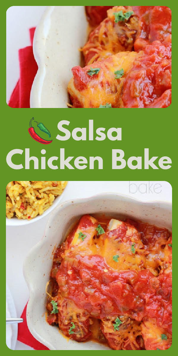 Salsa Chicken Bake Recipe - Cooking With Ruthie
