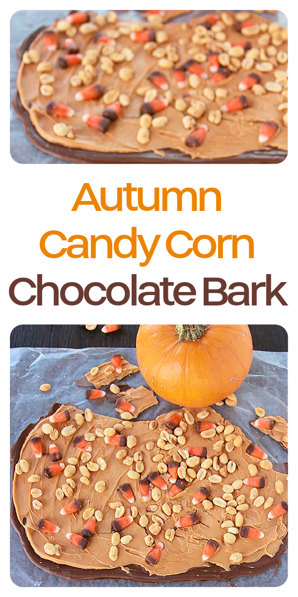 Autumn Candy Corn Chocolate Bark Recipe - Cooking With Ruthie