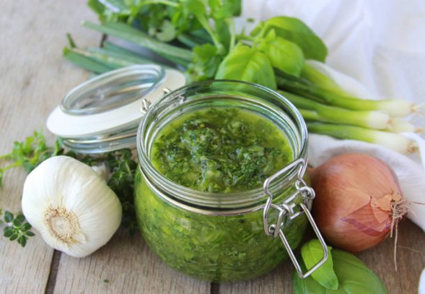 Herb Marinade for Everything - Cooking With Ruthie