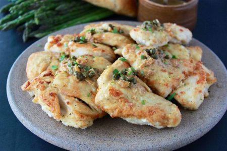 Chicken Piccata with Lemon Caper Sauce Recipe - Cooking With Ruthie