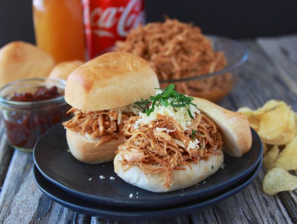 Honey Chipotle Chicken Sliders Recipe - Cooking With Ruthie