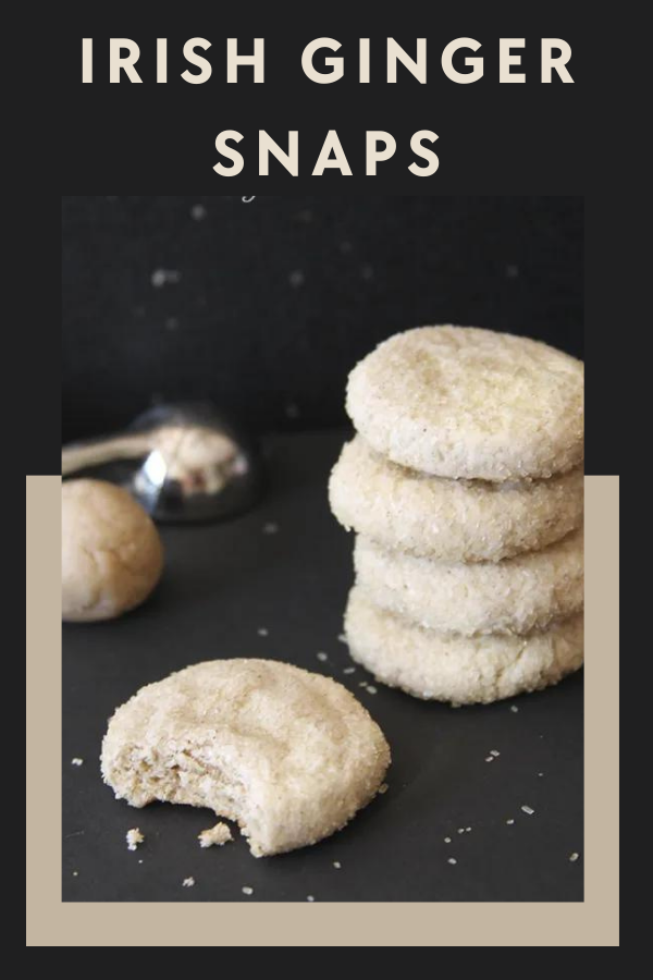 Irish Ginger Snaps Recipe - Cooking With Ruthie