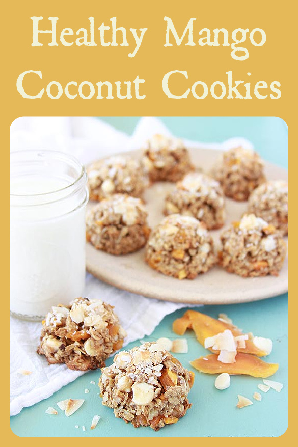 Healthy Mango Coconut Cookies Recipe - Cooking With Ruthie